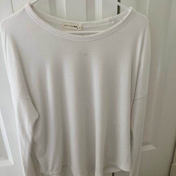 rag & bone | Tops | Rag Bone White Sweater | Poshmark
